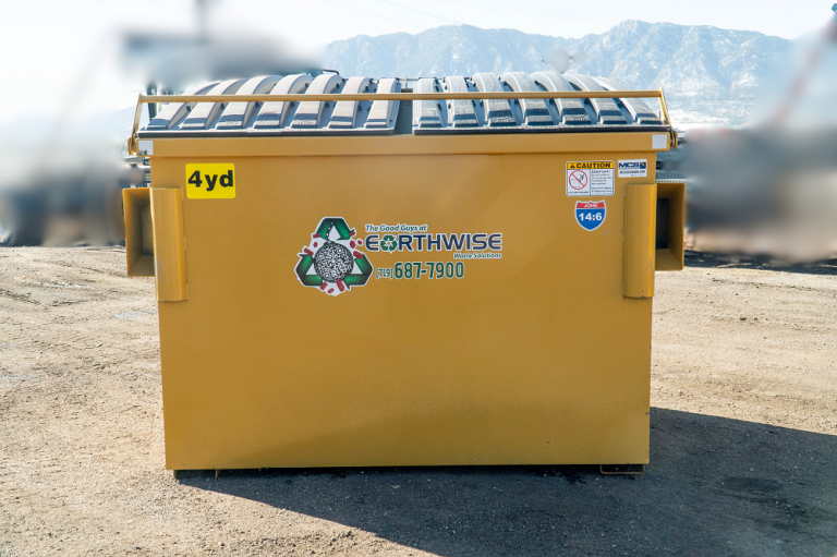 4 Yard Dumpster - Earthwise Waste Solutions
